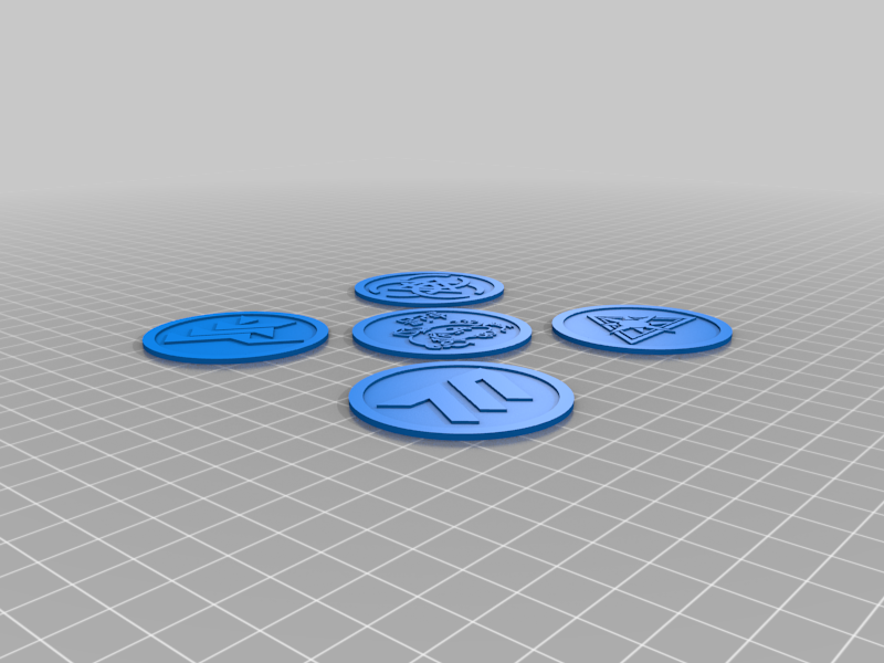 🗝️ blue archive logo keyring & badge・Free 3D File for ・Cults