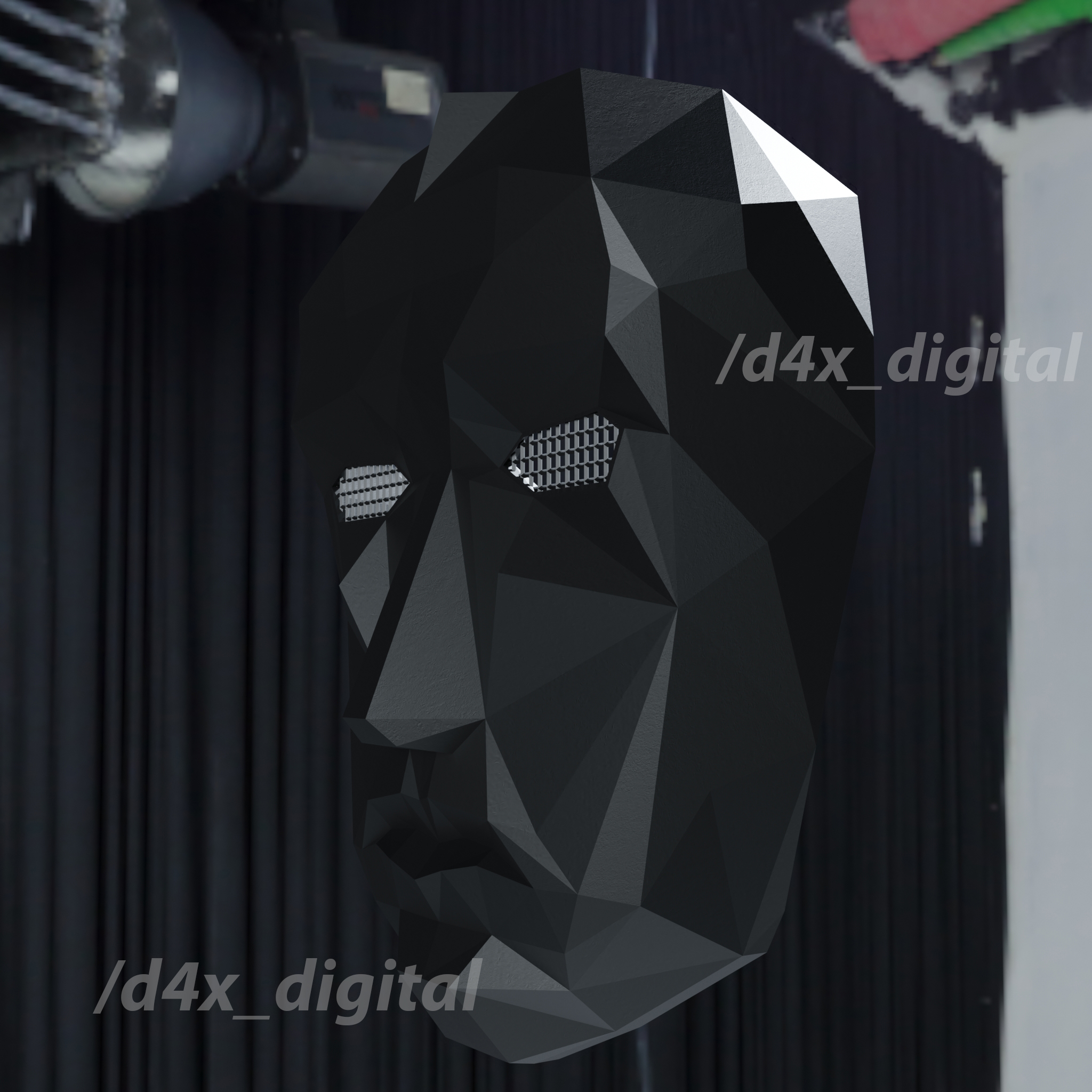 STL file The squid game mask 🦑 ・3D printing model to download・Cults