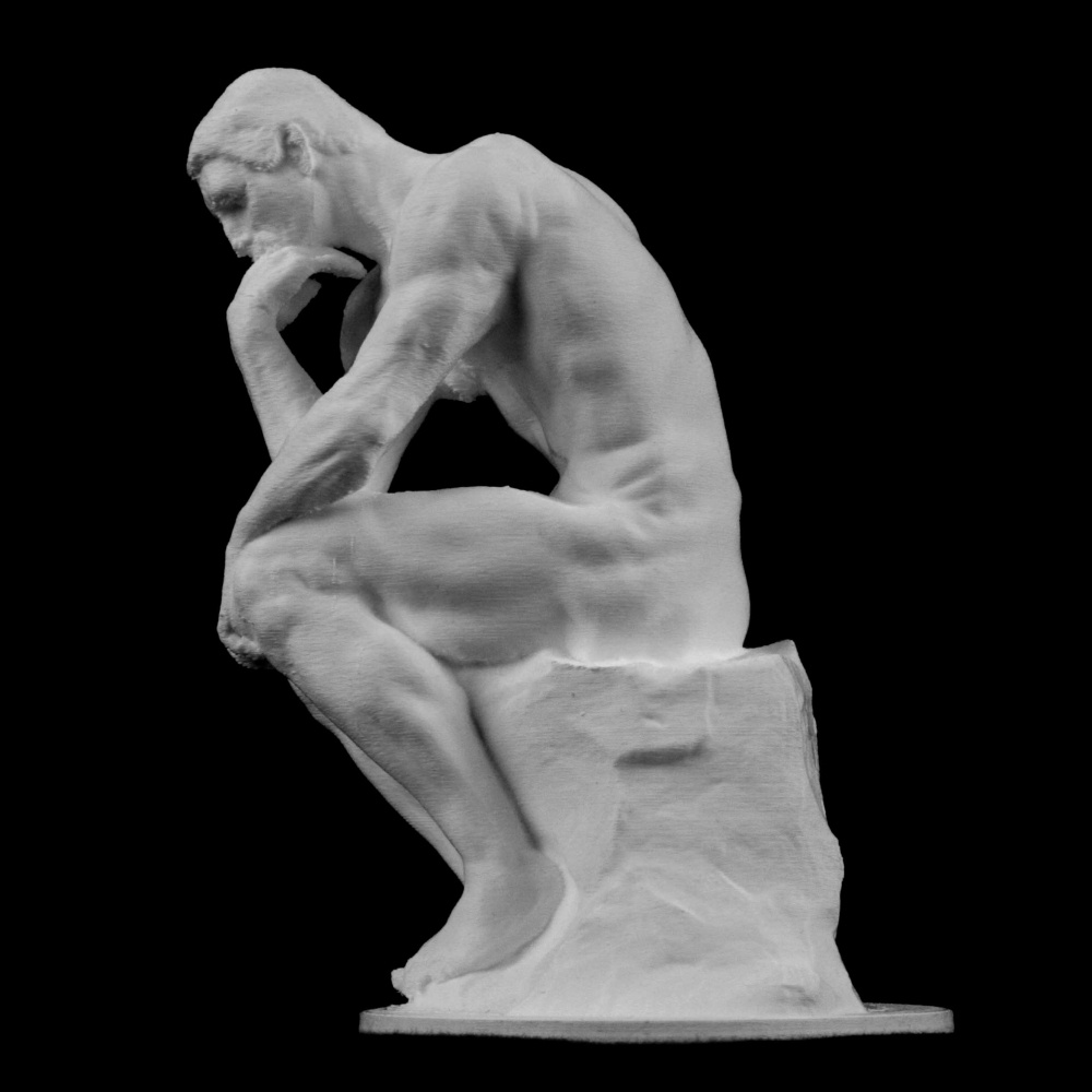 🇫🇷 The Thinker at the Rodin Museum, France・Free STL File for ・Cults