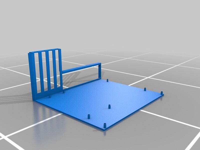 🔧 Micro ATX Motherboard Tray・Free STL File for ・Cults