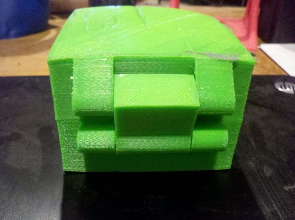 3D printable Buckle Box, Printable In One Piece・Cults