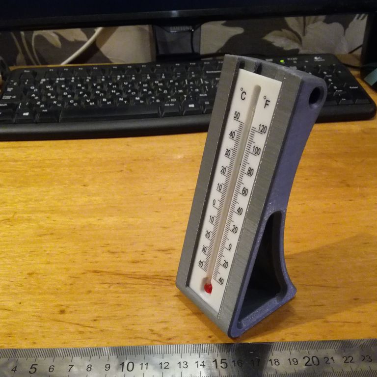 Free STL file Thermometer housing 🌡️ ・Design to download and 3D print・Cults