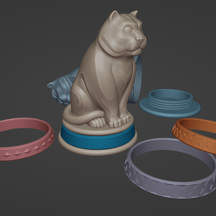 STL file Tiger - souvenir (gift) 🐅 ・Template to download and 3D print・Cults