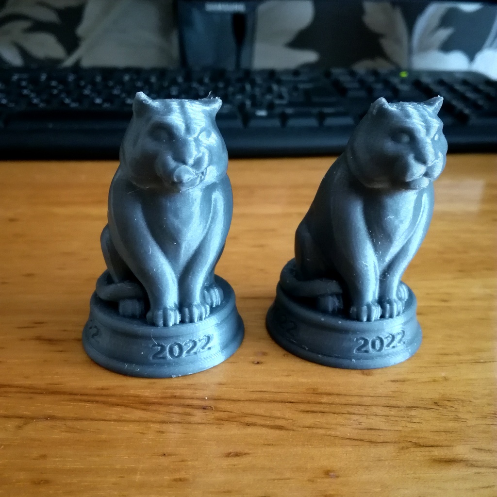 STL file Tiger - souvenir (gift) 🐅 ・Template to download and 3D print・Cults