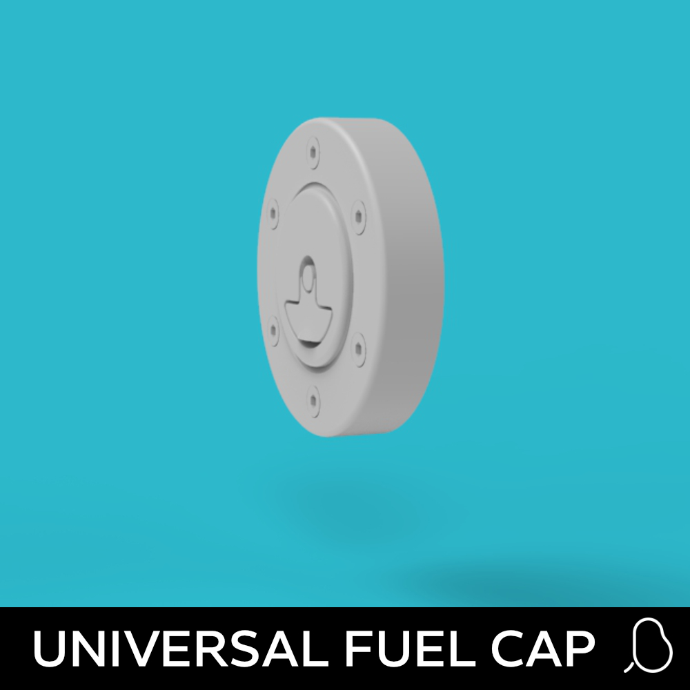 STL file Universal fuel cap - 1:64 - Ø5mm ⛽ ・3D print design to ...