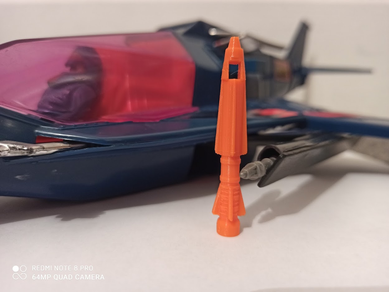 STL file missile for switchblade VENOM MASK kenner 🎲 ・3D printable ...