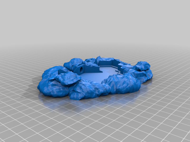 Fichier STL gratuit Crystal thing - Rock Base Remix 🔮 ・Design pour ...