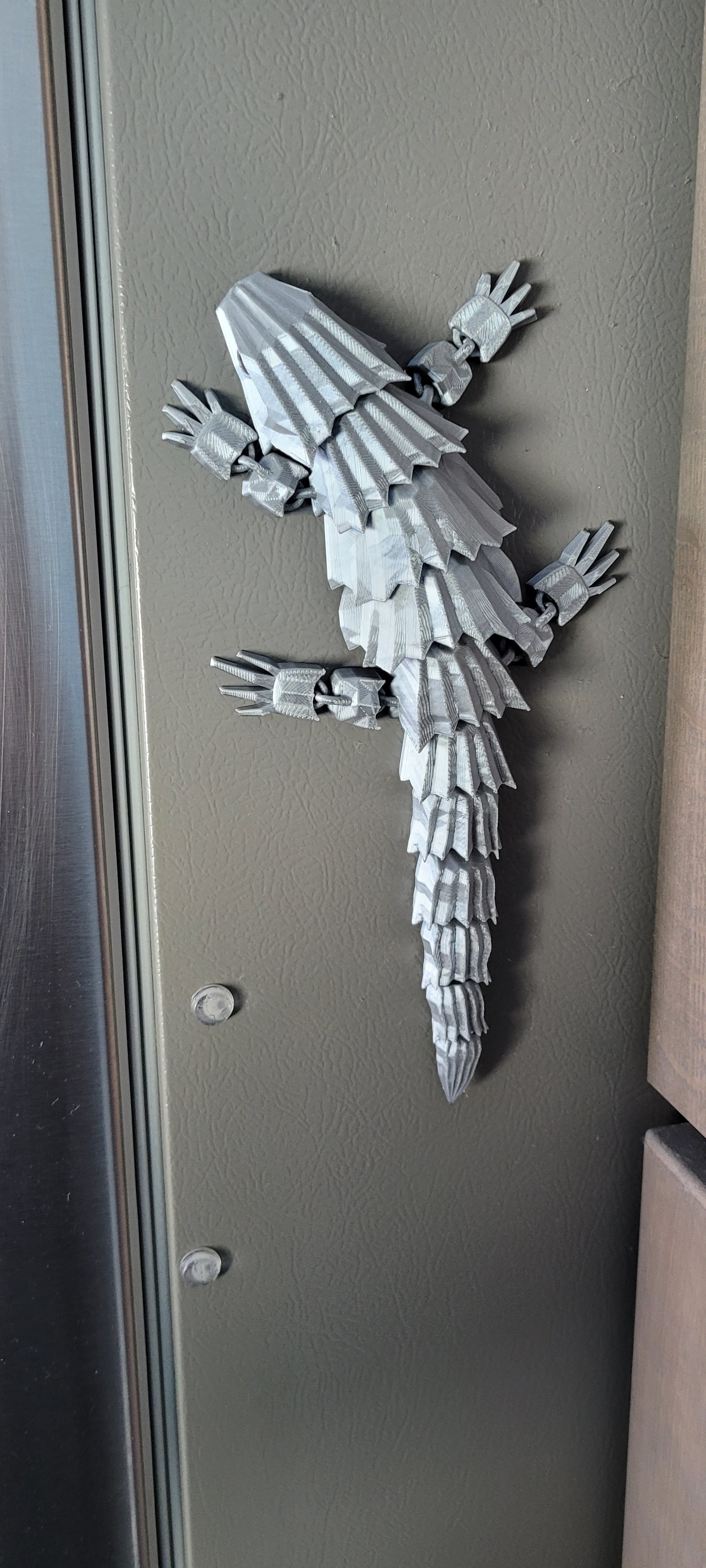 🦎 Armadillo Lizard - Articulated・3D Print・Cults