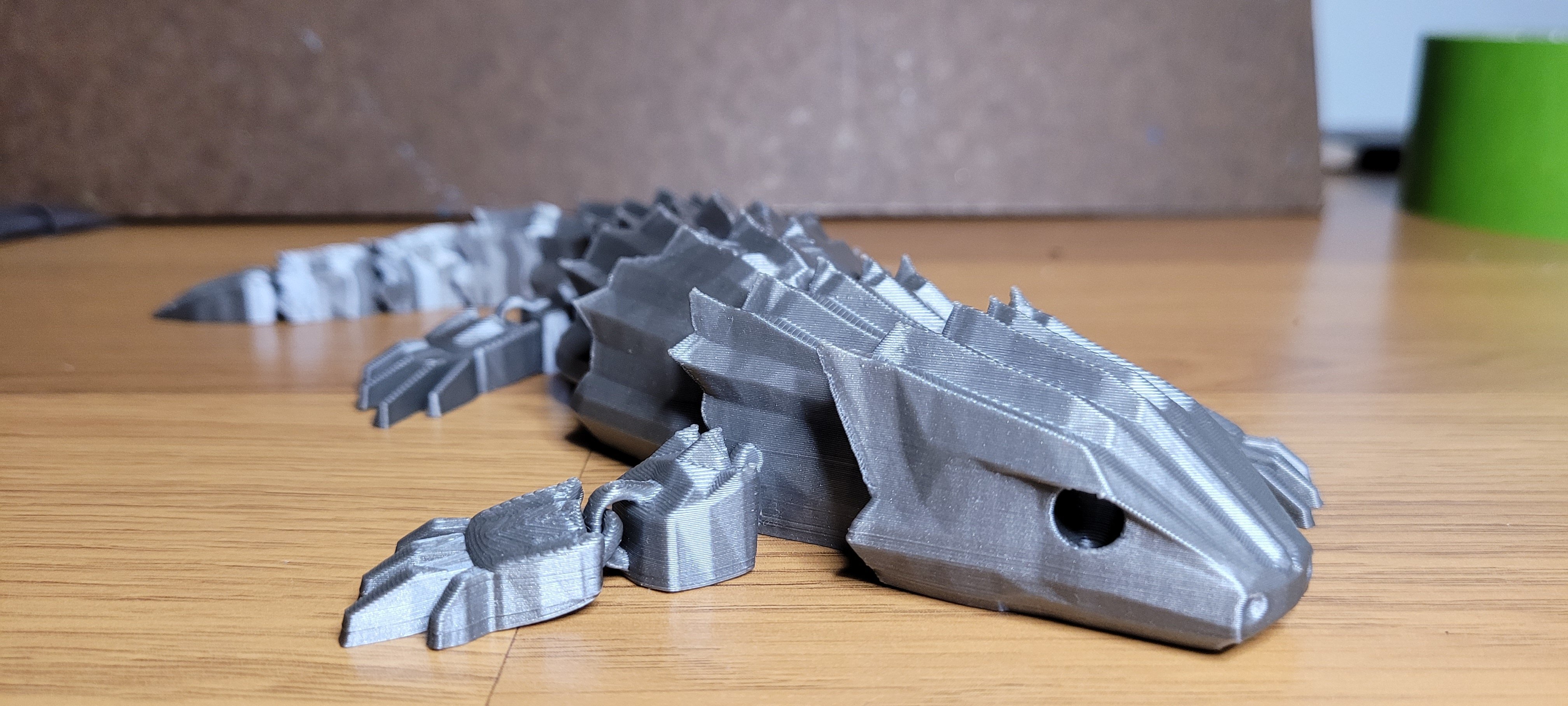 🦎 Armadillo Lizard - Articulated・3D Print・Cults