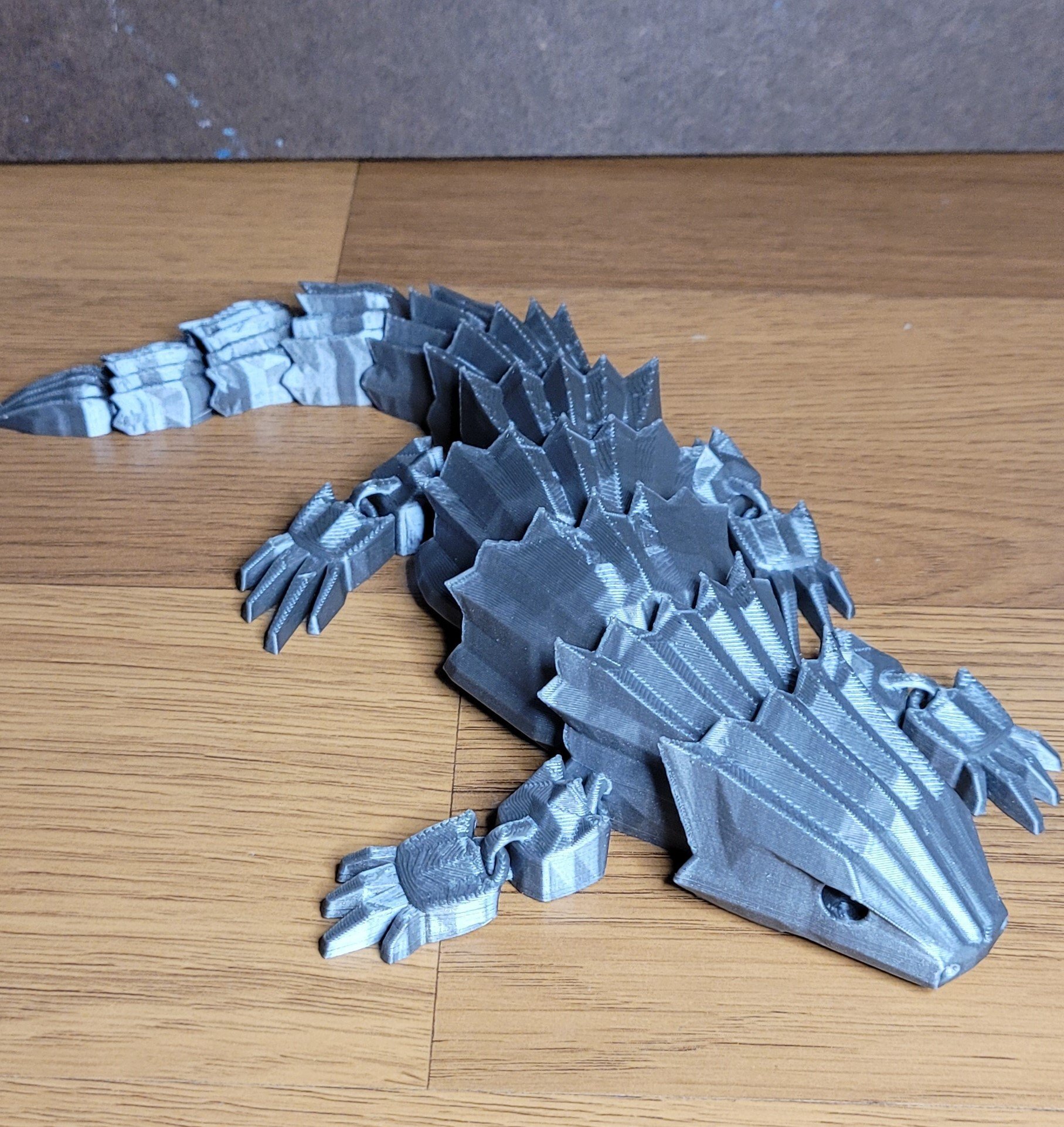 🦎 Armadillo Lizard - Articulated・3D Print・Cults