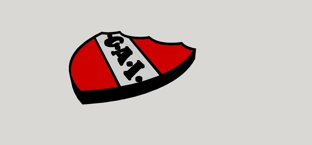 Free 3D file Club Atletico Independiente Coat of Arms 🧥 ・3D printing ...