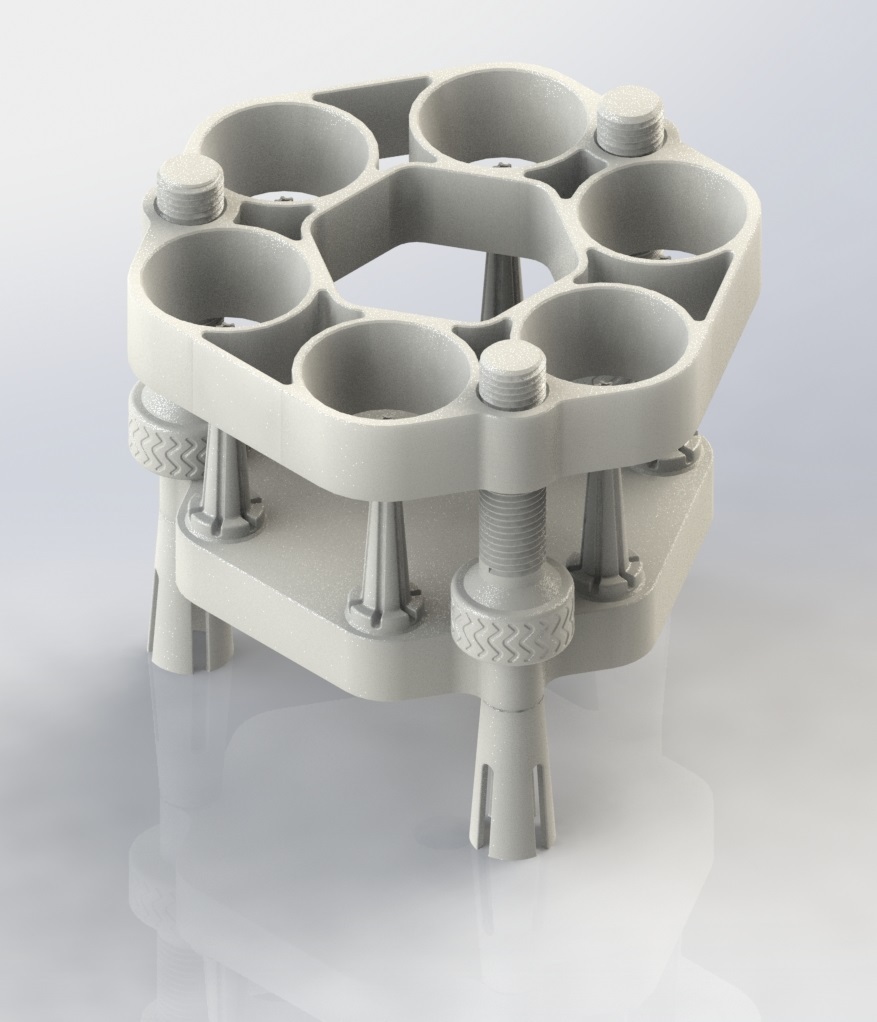 🍾 Bottle washer・Free 3D File for ・Cults