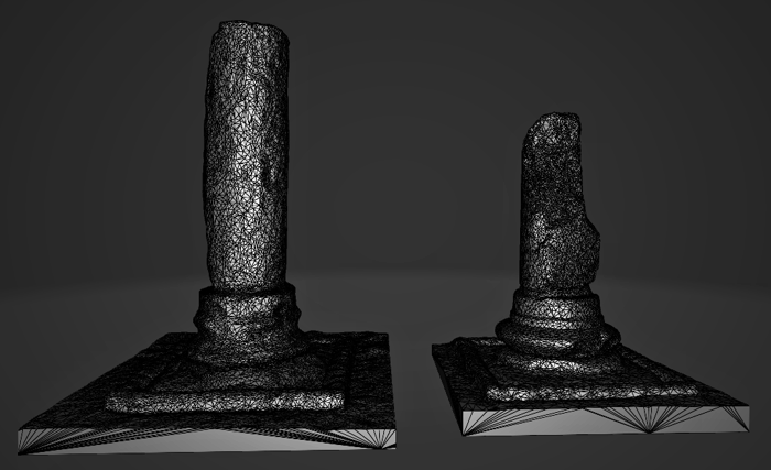 Free 3D file Columns from Chester Roman Gardens 🏛️ ・3D print design to ...