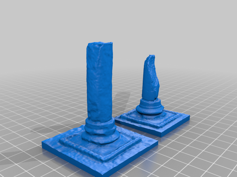 Free 3D file Columns from Chester Roman Gardens 🏛️ ・3D print design to ...