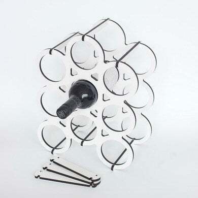 🍷 Modular Wine Rack・Free 3D File for 3D printing and CNC machining ...