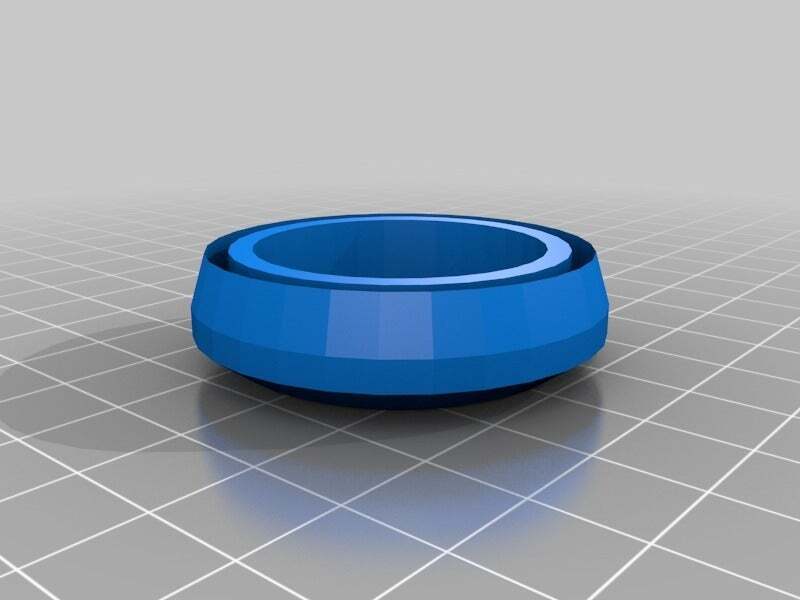 Free STL file Parametric pipe end cap 🔚 (SCAD)・3D printer design to ...