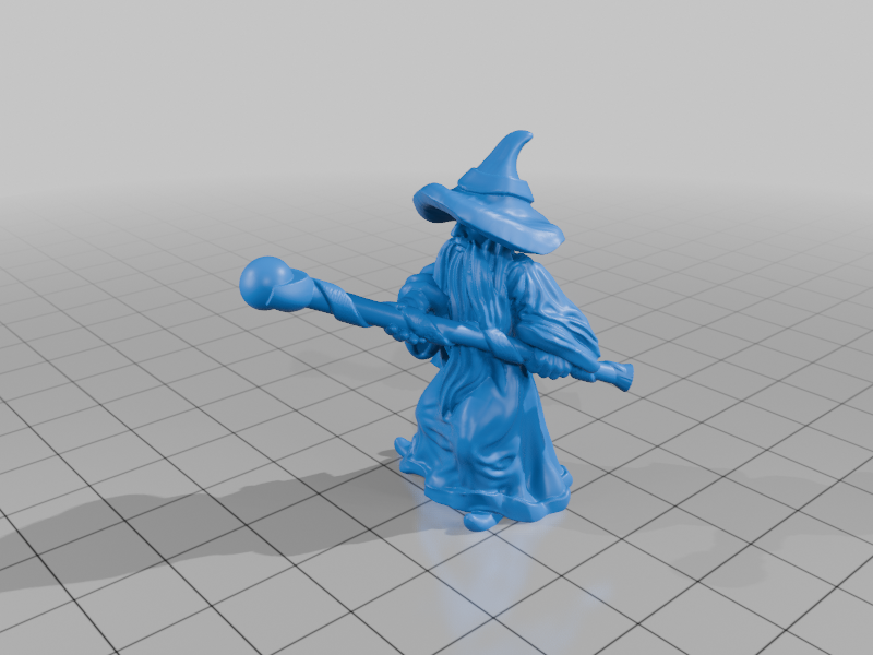 Free 3D file Wizard 🪄 ・3D printable model to download・Cults