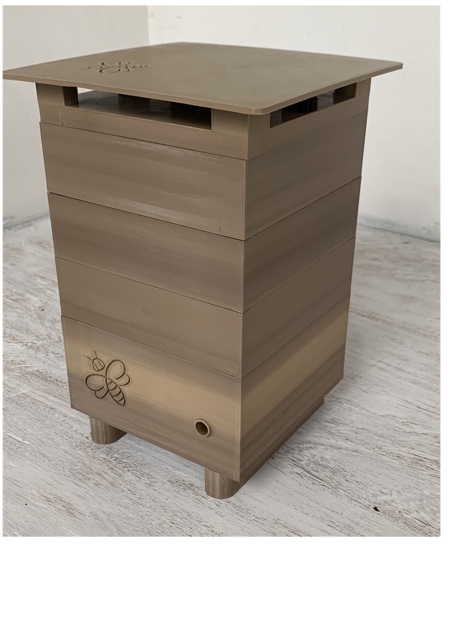 🐝 STINGLESS BEE HIVE - INPA BOX・ STL File for ・Cults