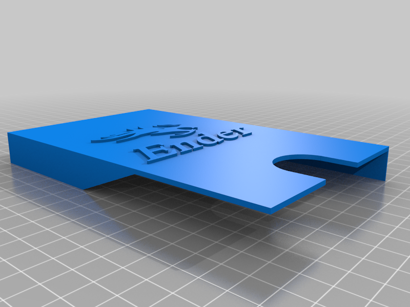 Free STL file ENDER 3 V2 SCREEN COVER WITH LOGO 🔧 ・3D printer design to ...