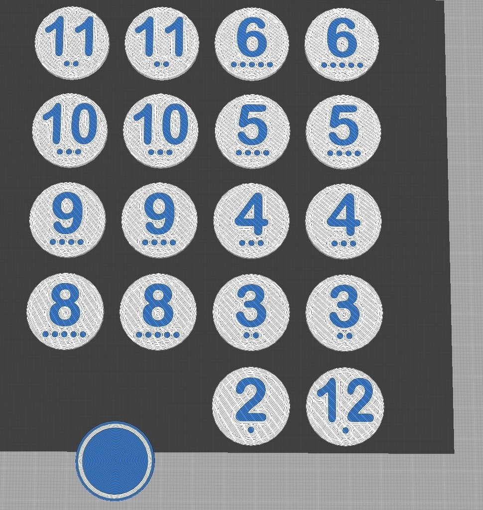 Free STL file Catan tokens 18ps + container to put them all in 🎲 ・3D ...