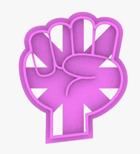 STL file middle finger cookie cutter / middle finger cookie cutter 🍪 ...