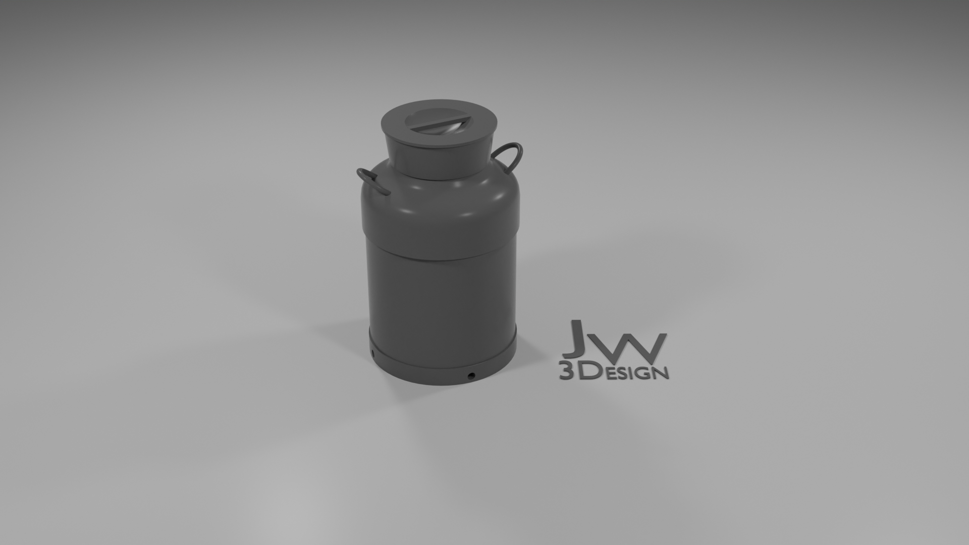 🥛 Milk can, WW2, 1:35・Free STL File for 3D printing・Cults