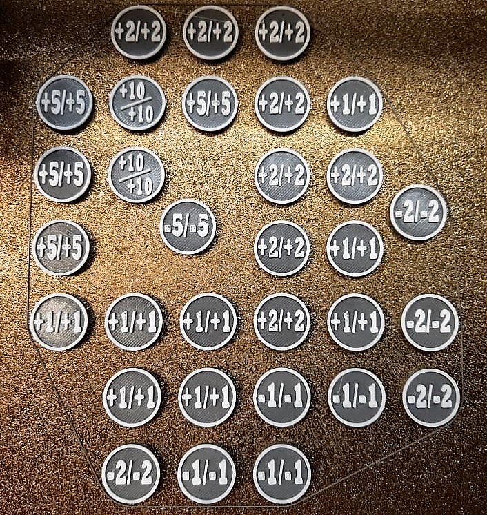 🪄 Magic The Gathering Tokens・ STL File for ・Cults