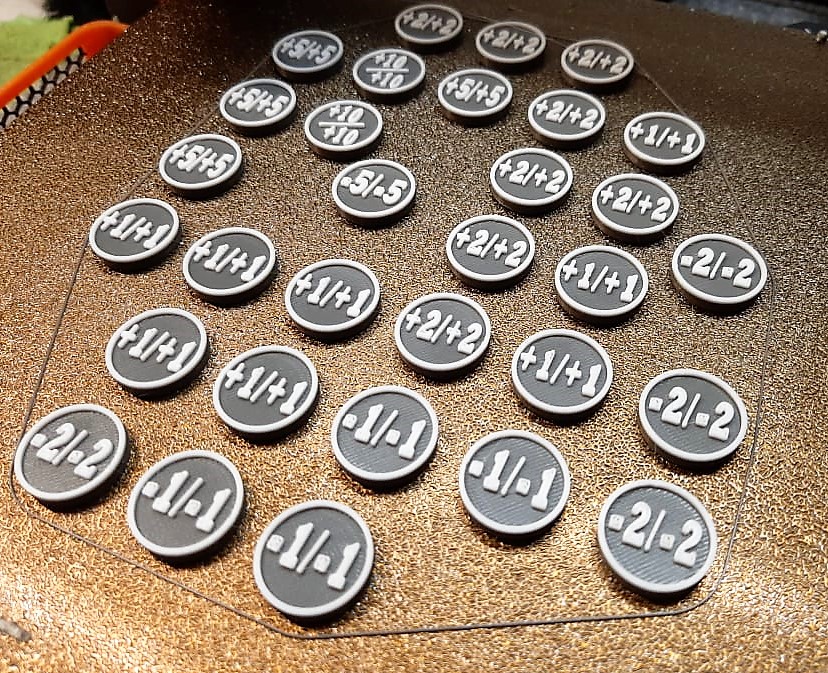 🪄 Magic The Gathering Tokens・ STL File for ・Cults