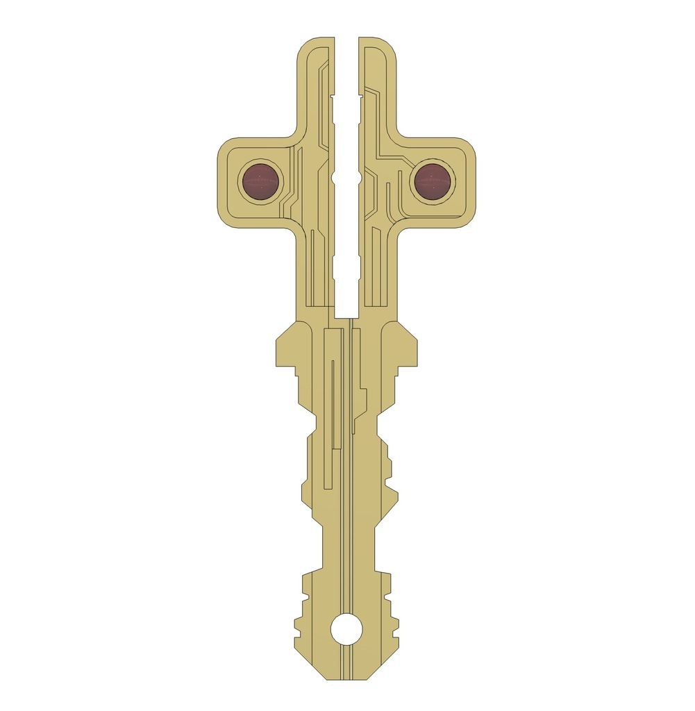 🔑 The Key of Mission: Impossible Dead Reckoning・Free STL File for ・Cults