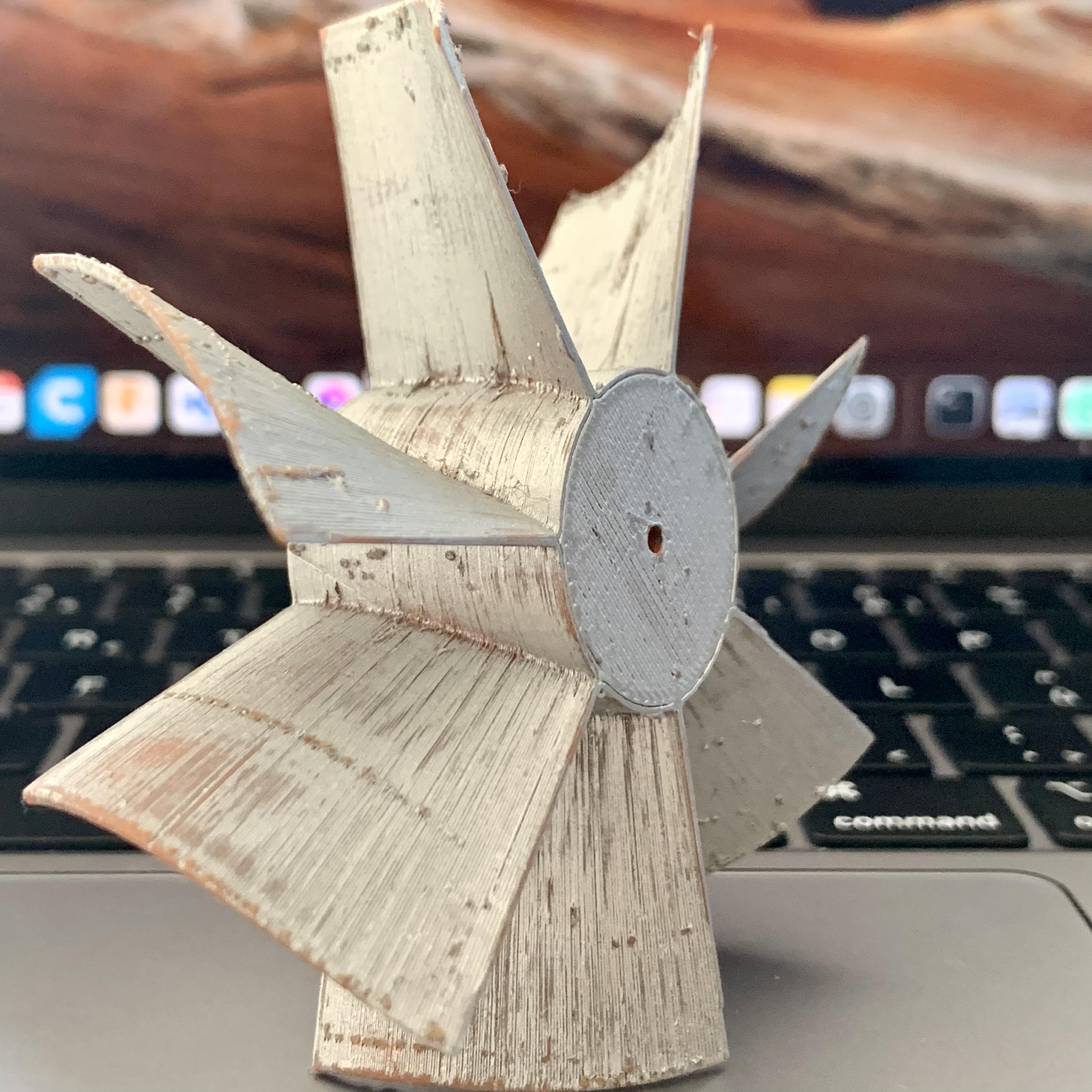 🌬️ 90mm DIY Fan (fully 3D printed) high airflow・ STL File for ・Cults