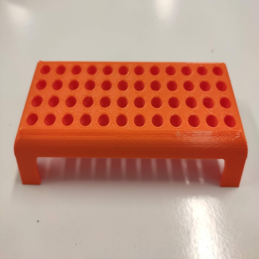 Free STL file Portoir pour microtubes PCR 0.2 mL - PCR microtubes rack ...