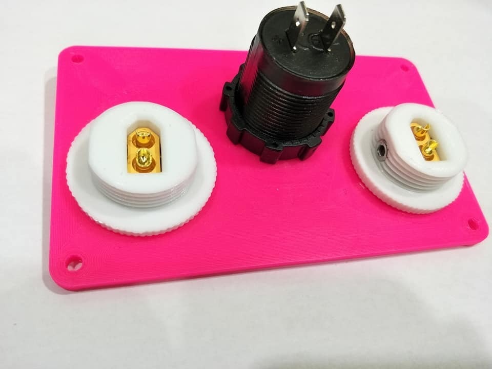 💾 XT60 Socket・Free STL File for ・Cults