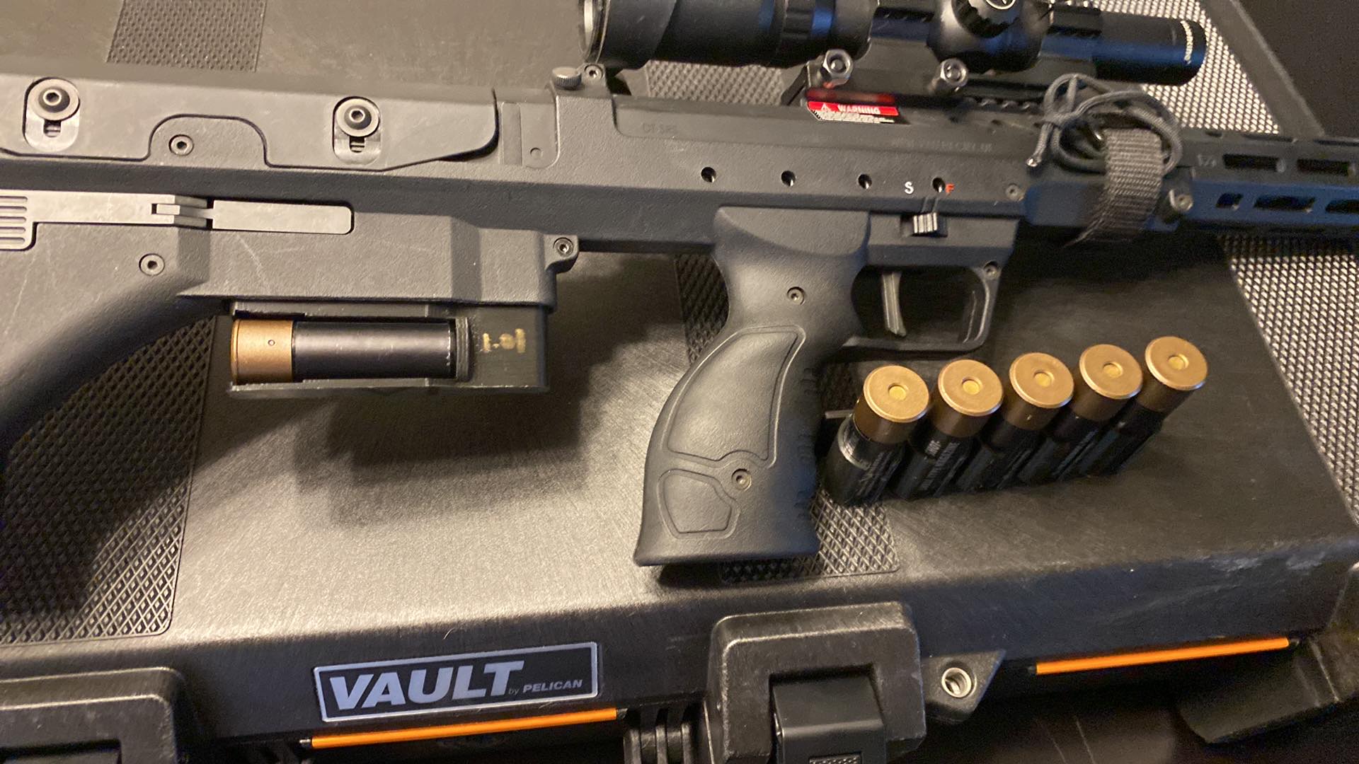 STL file Airsoft Silverback SRS Mag Shotgun Shell Adapter (Right Side ...