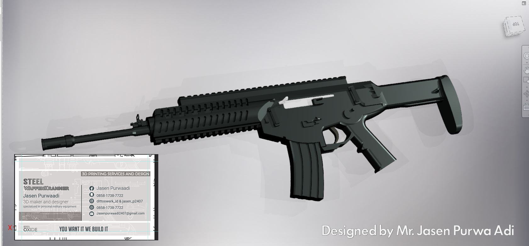 STL 文件 Beretta ARX 160 Battlefield 4 Cosplay prop 🎲 ・可下载设计和 3D 打印・Cults