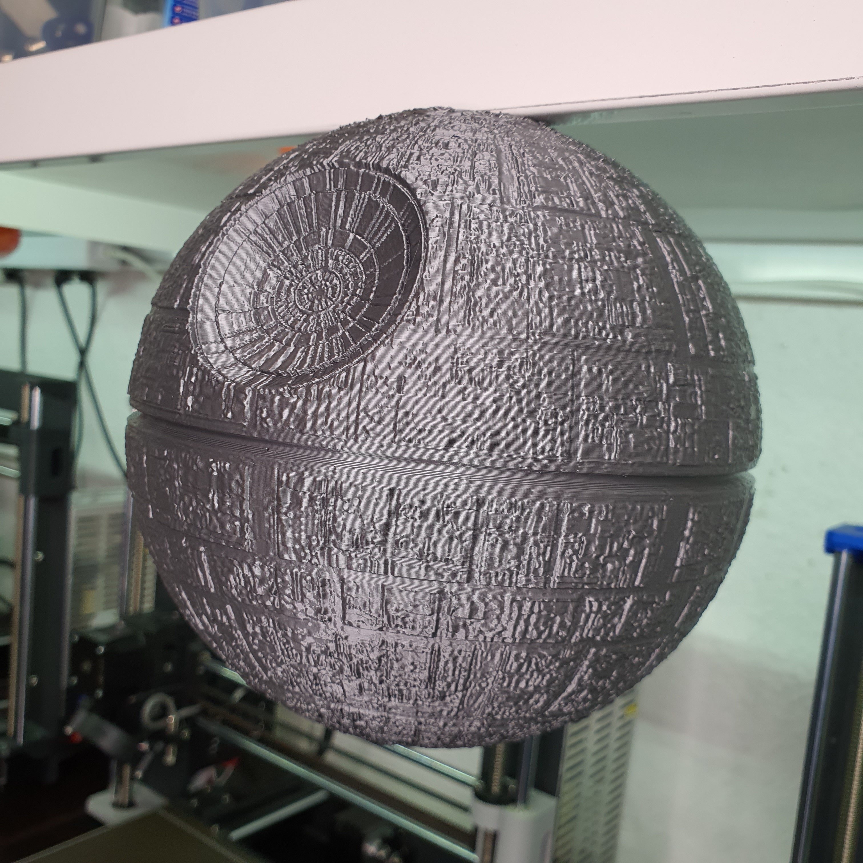 3D printable Death Star scaled one in two million・Cults