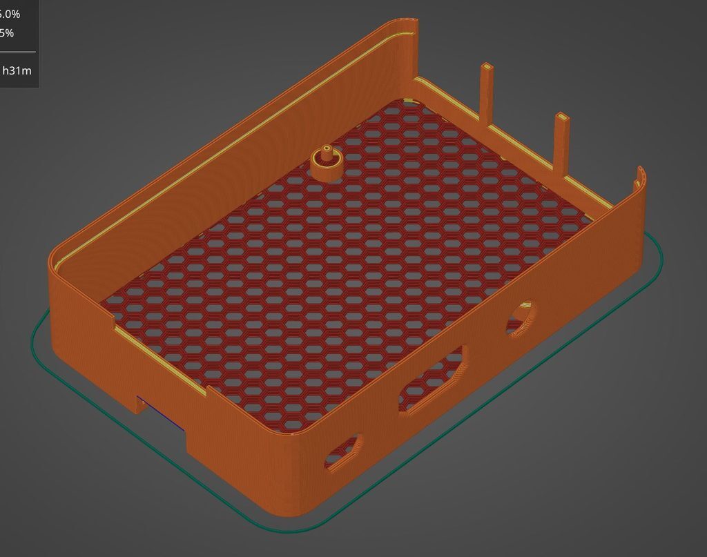 Free STL file Raspberry Pi 3b+ Case with extrusion rails 🔧 (STEP)・Model ...