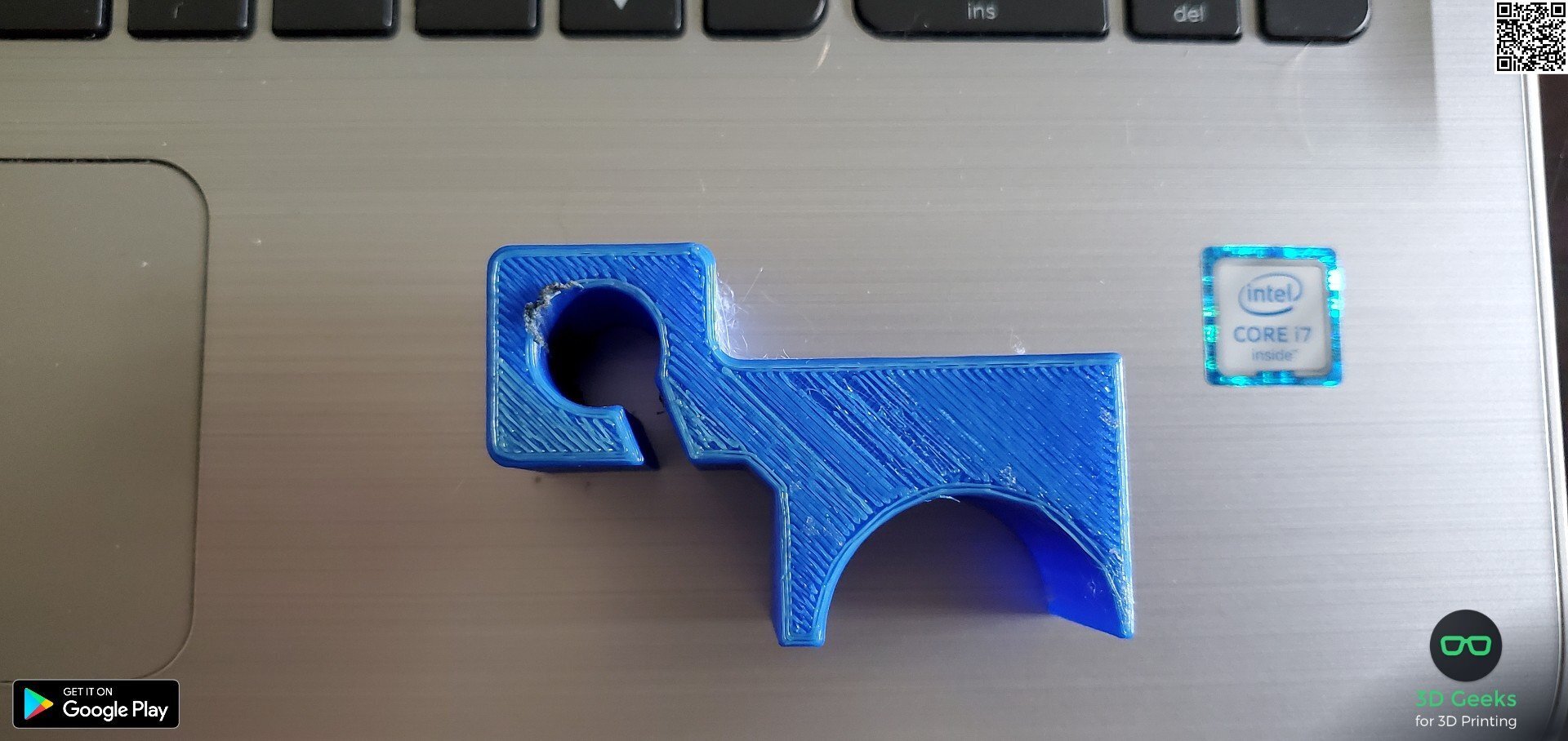 3D print Lawn Mower Pull String Guide・Cults