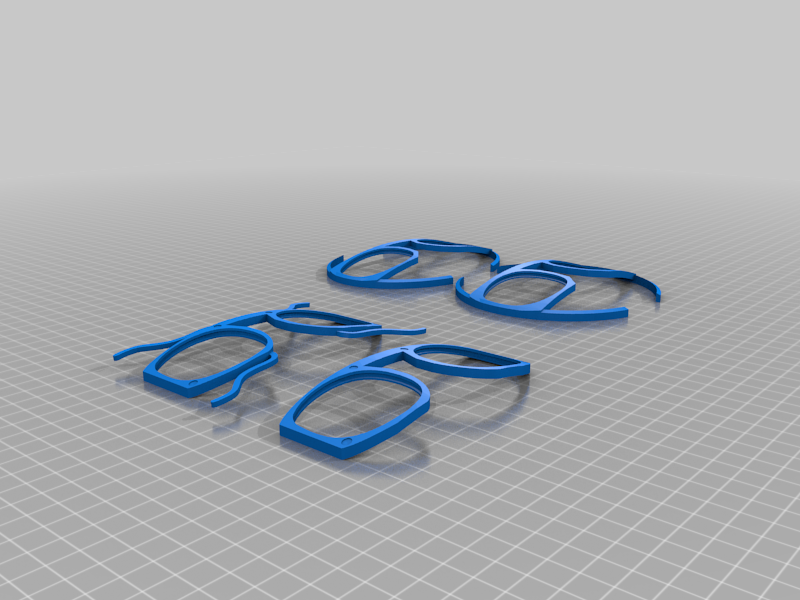 Free 3D file Lenses for goggles 🥽・3D printing model to download・Cults