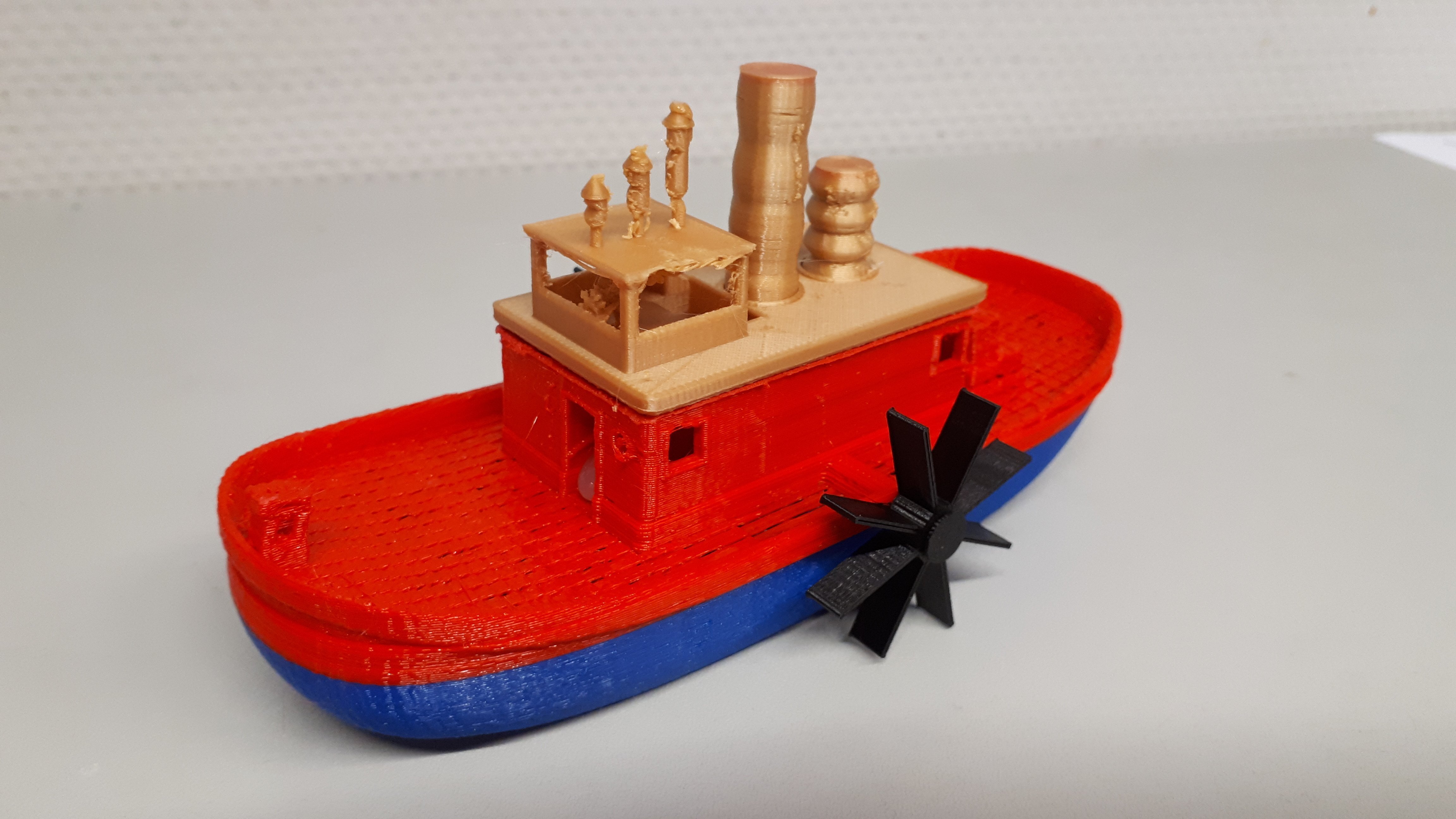3D printed Steamboat Willi・Cults