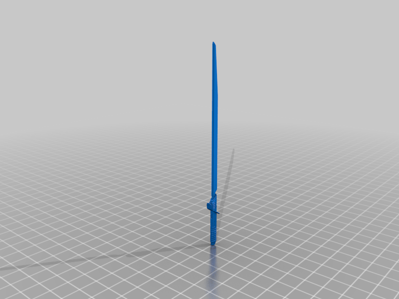 Free OBJ file Darksaber 1/12 black series 🎲 ・3D print design to ...