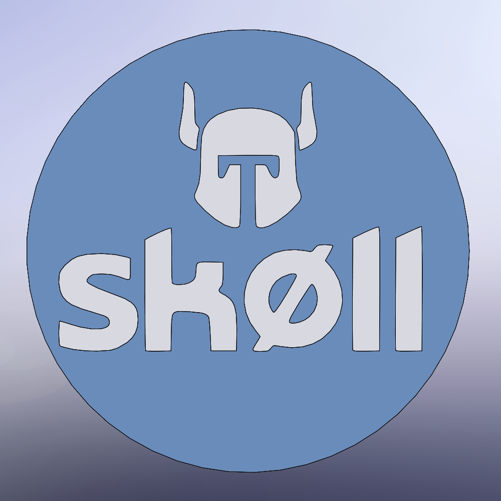 Файл STL Skoll logo 🍺 (3MF)・Шаблон для 3D-печати для загрузки・Cults