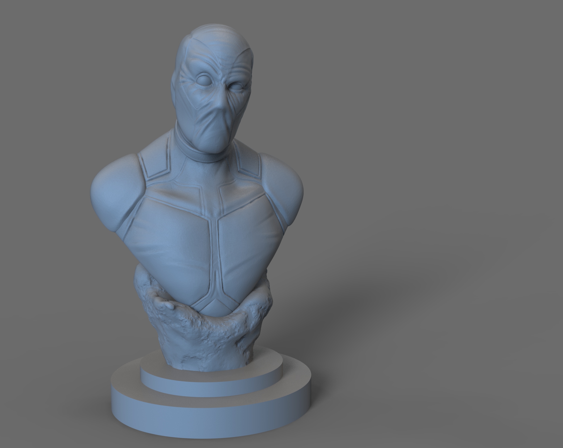 STL file Deadpool Bust STL 👤 ・3D printing idea to download・Cults