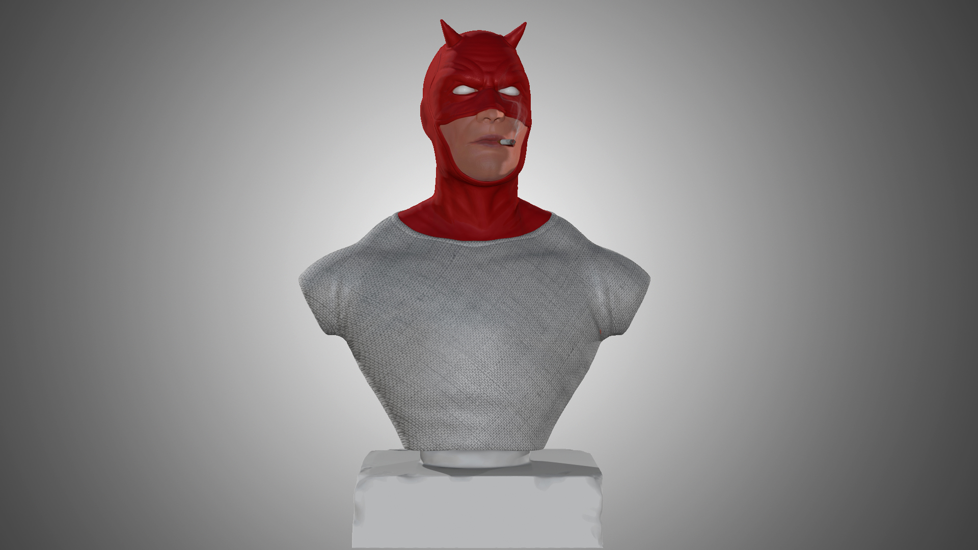 STL file Daredevil Bust STL 👤 ・3D printing model to download・Cults