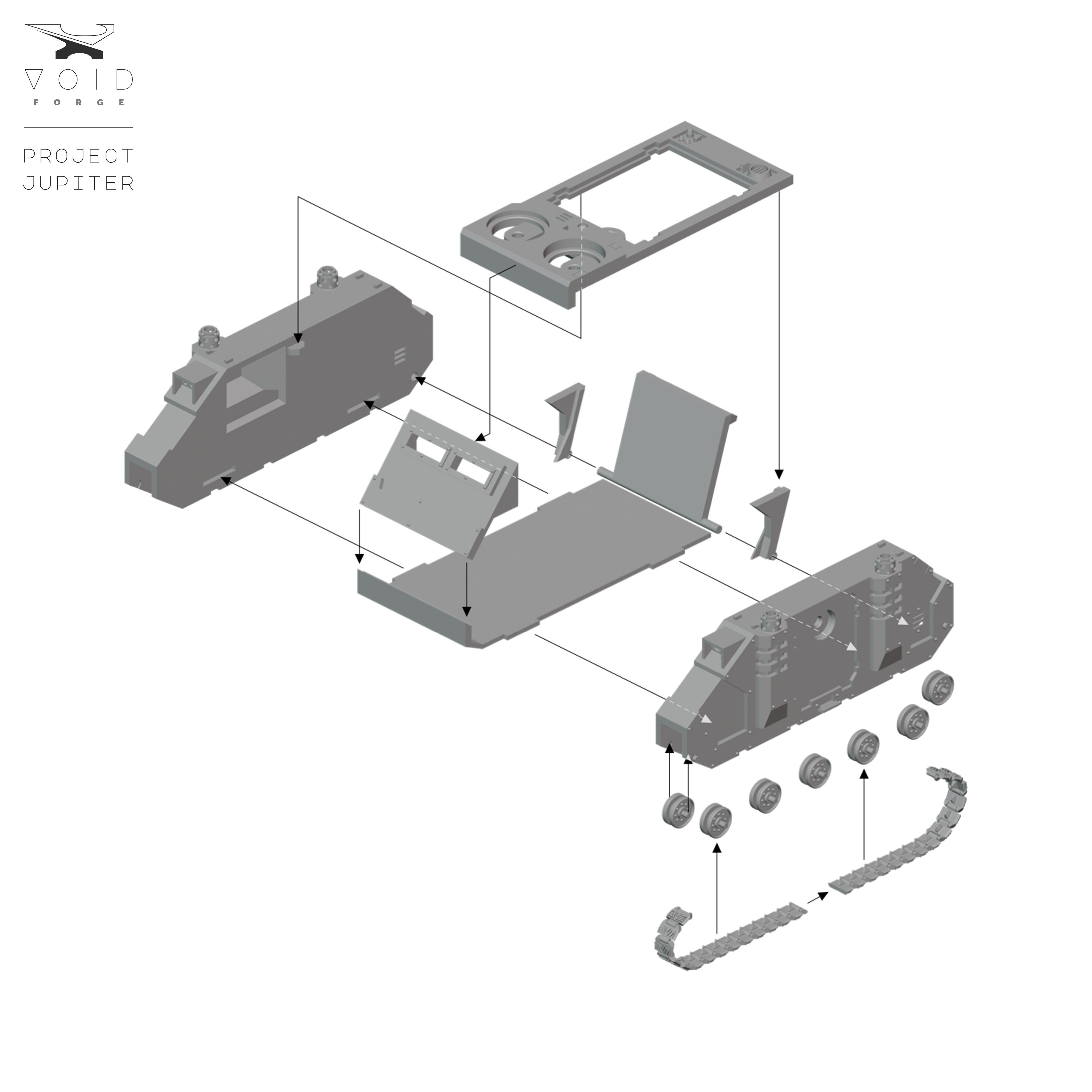 3D file Project Jupiter 🎲 ・3D printing design to download・Cults