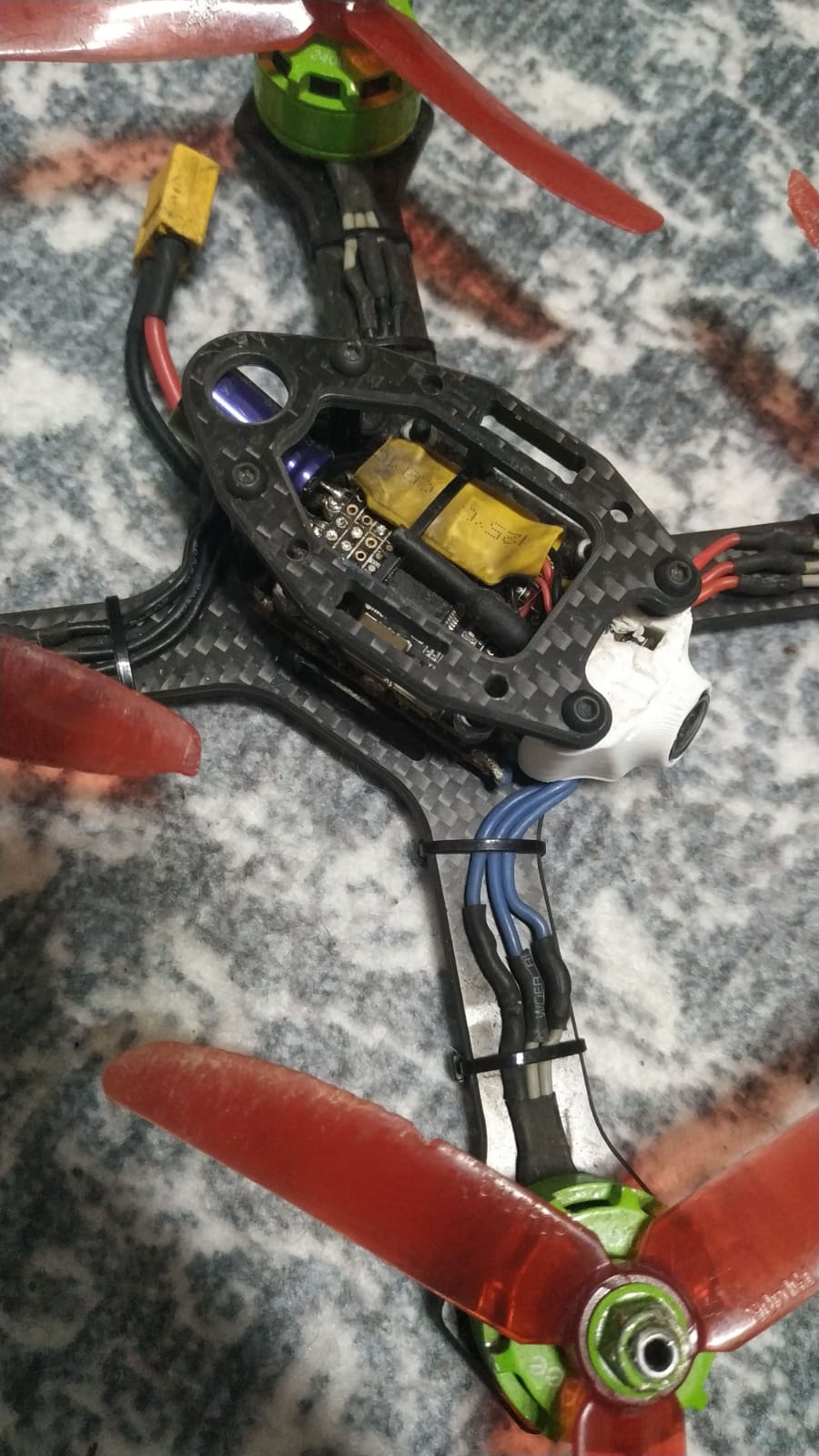 3D print AIO FPV Camera QQ190 front mount・Cults