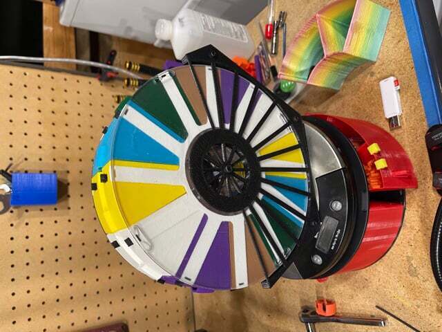 3D printing Vertical Filament Spool Parts Drawer Stand・Cults