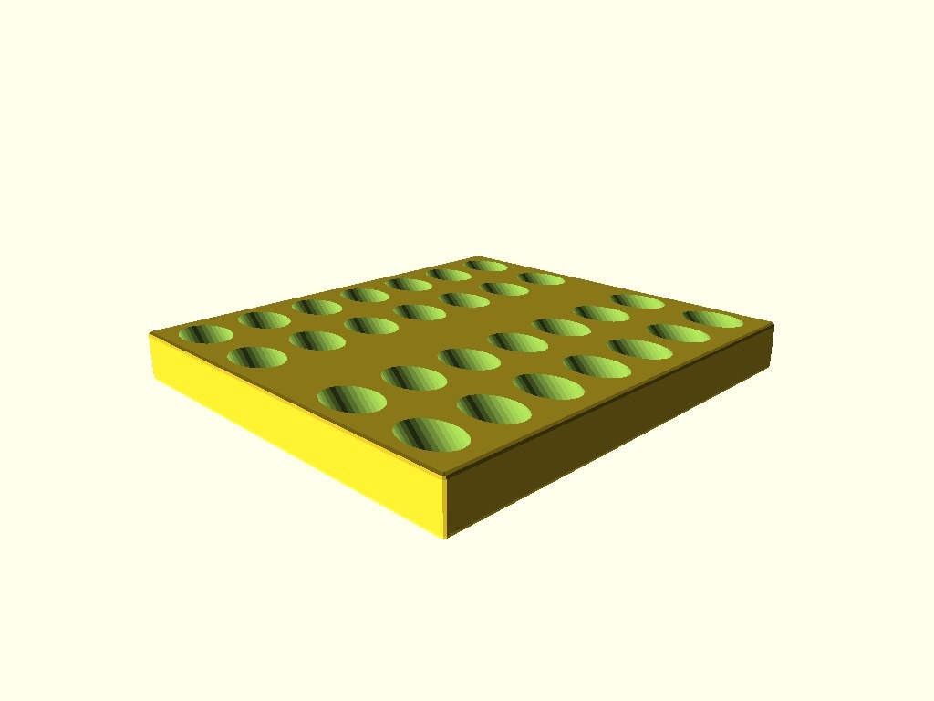 Free 3D file Rack of Holes 🏠 ・3D printing idea to download・Cults