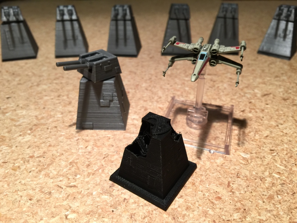3D file X-Wing Turbolaser Turret 🚀 ・3D print object to download・Cults