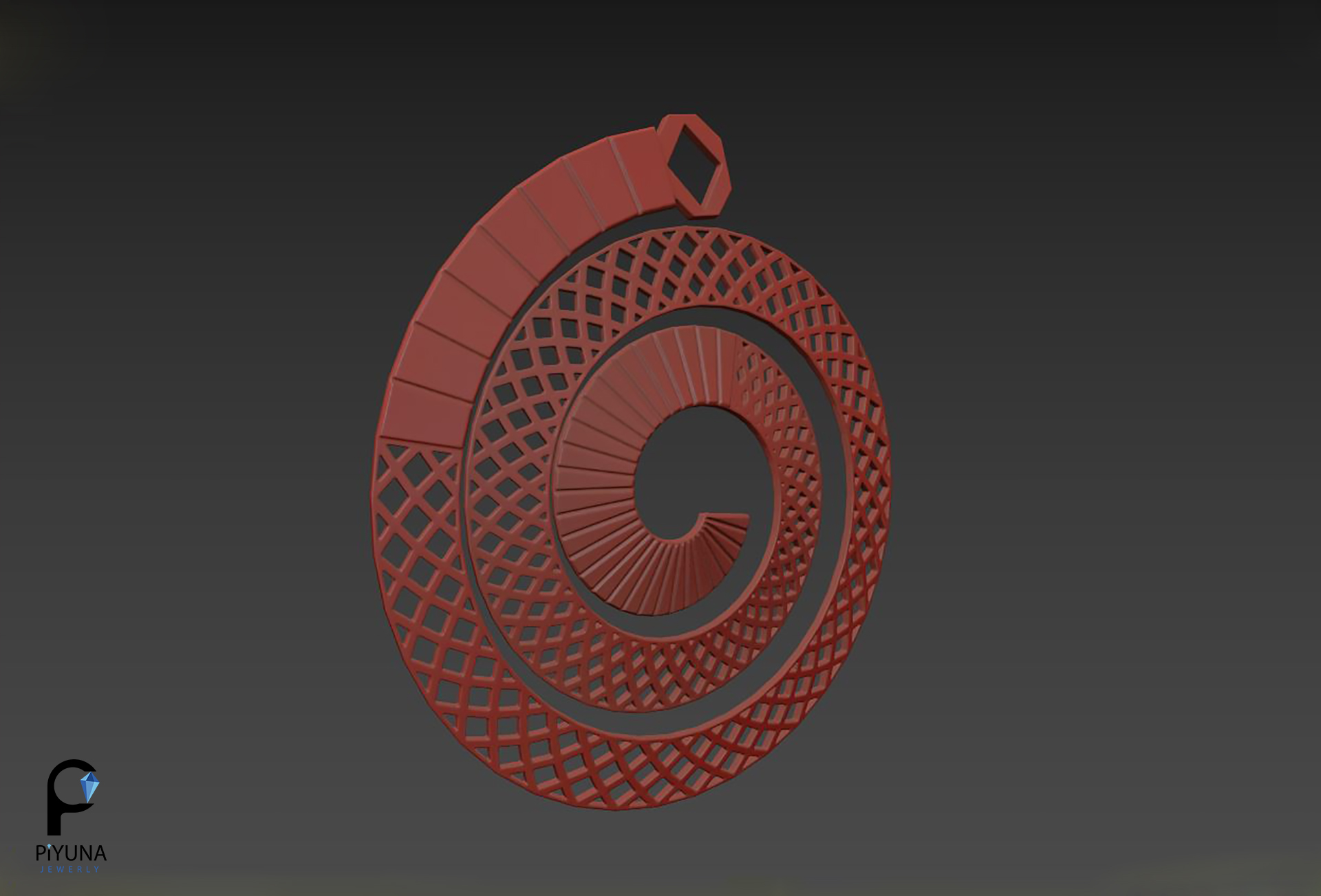 STL file Pendant 025 💍 (OBJ)・3D printer design to download・Cults