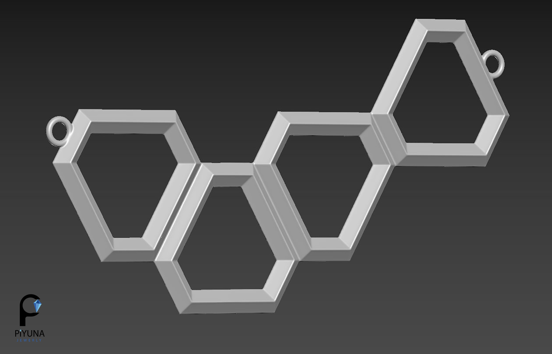 STL file Geometric Pendant 077 💍 (OBJ)・3D printer model to download・Cults